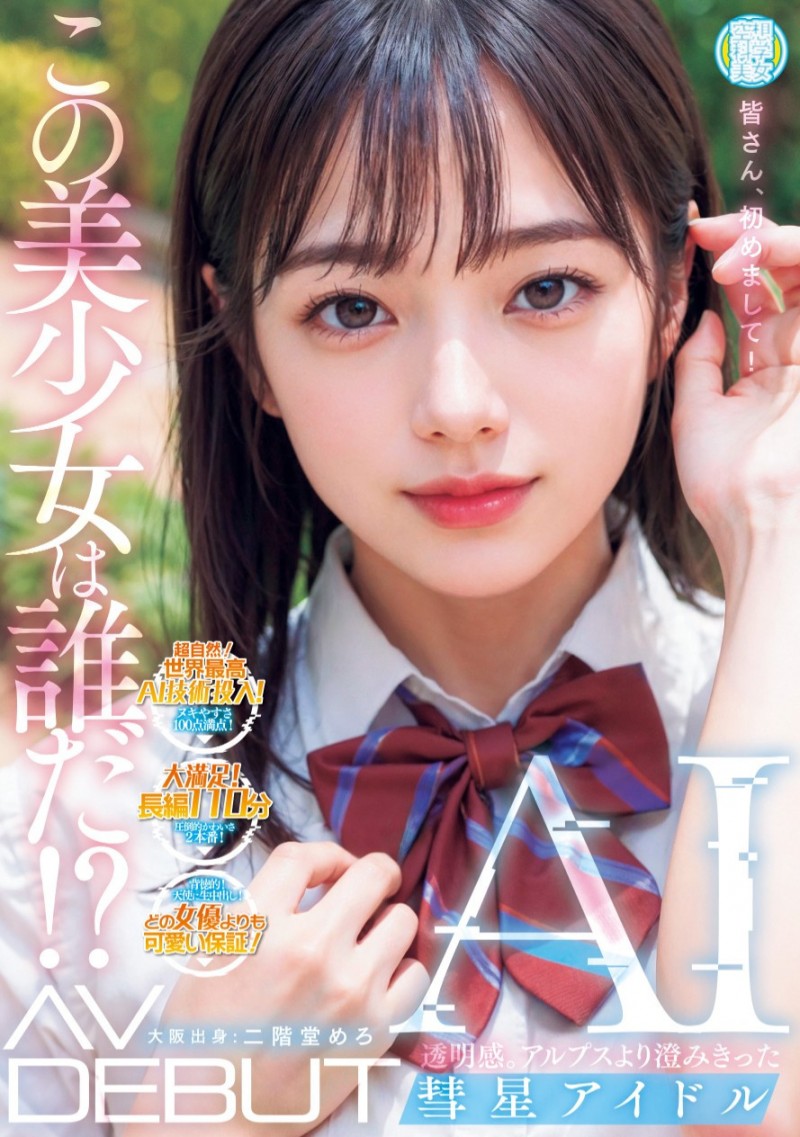 二階堂めろ(二阶堂芽露)出道作品NAIAD-001发布！从昭和到令和时代最可爱的美少女！她是片商的秘密兵器！【EV扑克官网】 - 龙八国际官网